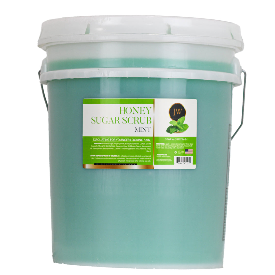 J&W Honey Sugar Scrub (Mint) – J&W Supply Ltd