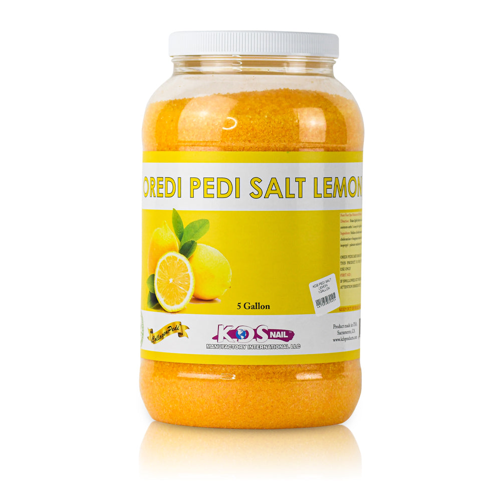 KDS Nail - Oredi Pedi Salt Lemon – J&W Supply Ltd